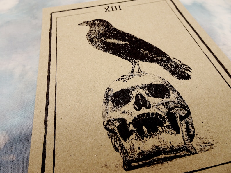 Death Tarot Card Art Print - Etsy