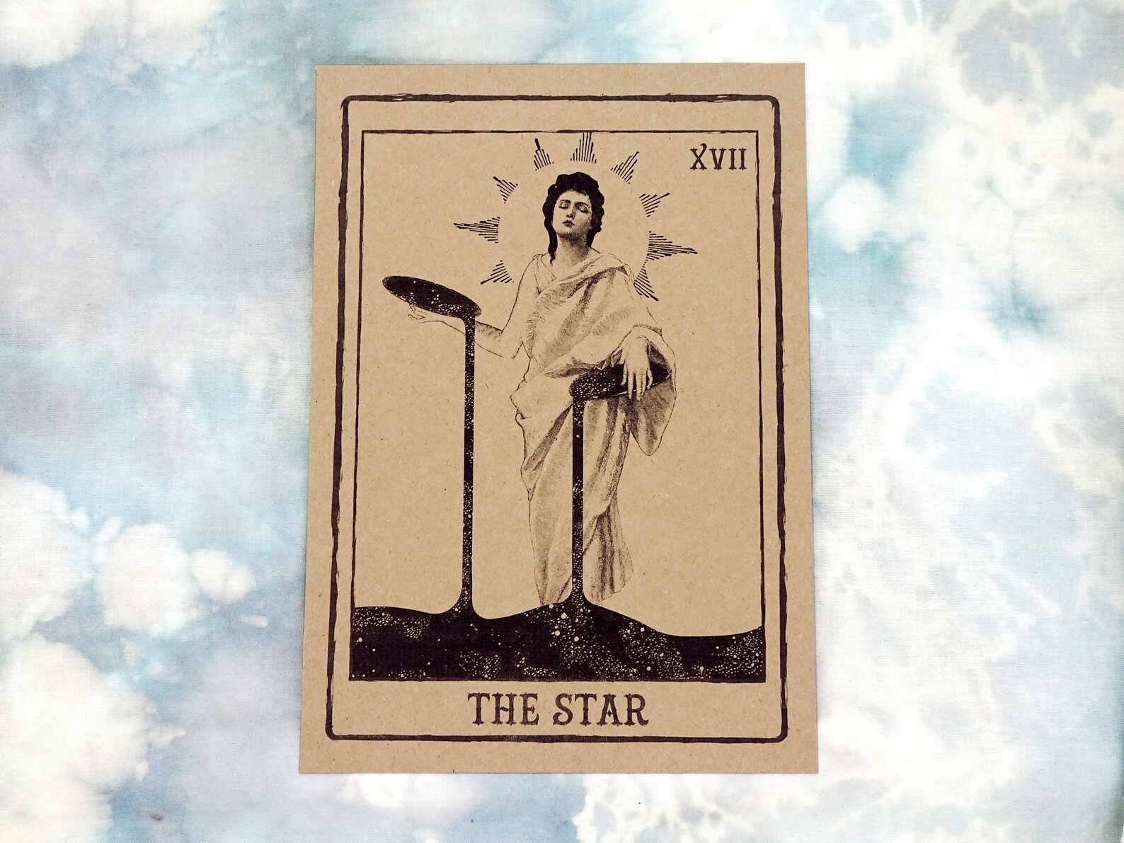 The Star Tarot Card Art Print - Etsy UK