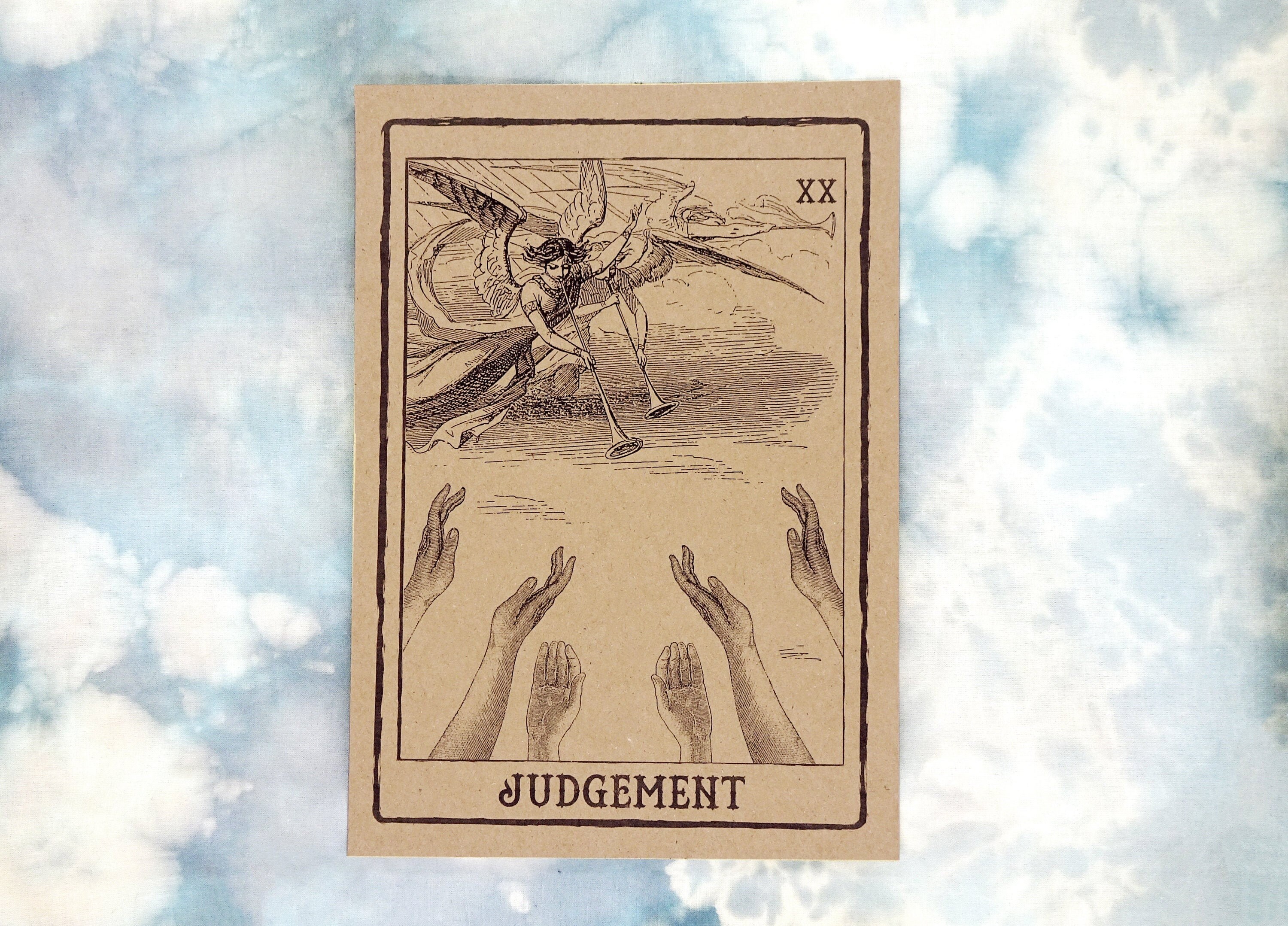 Judgement Tarot Card Art Print - Etsy UK