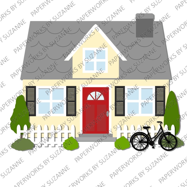 Cottage / House .SVG .studio3 .GSP for Silhouette, Cricut and Other ...