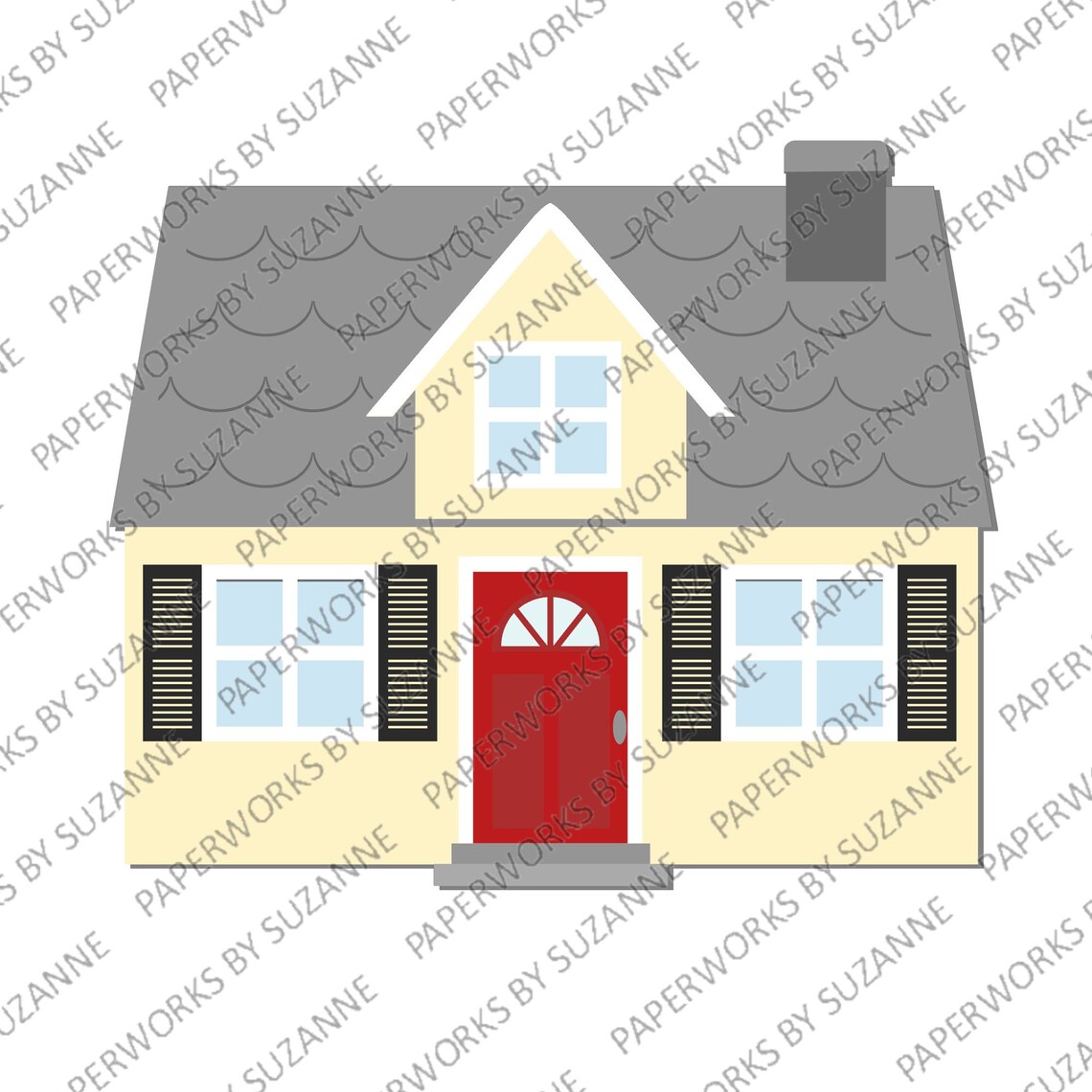 Cottage / House .SVG .studio3 .GSP for Silhouette, Cricut and Other ...
