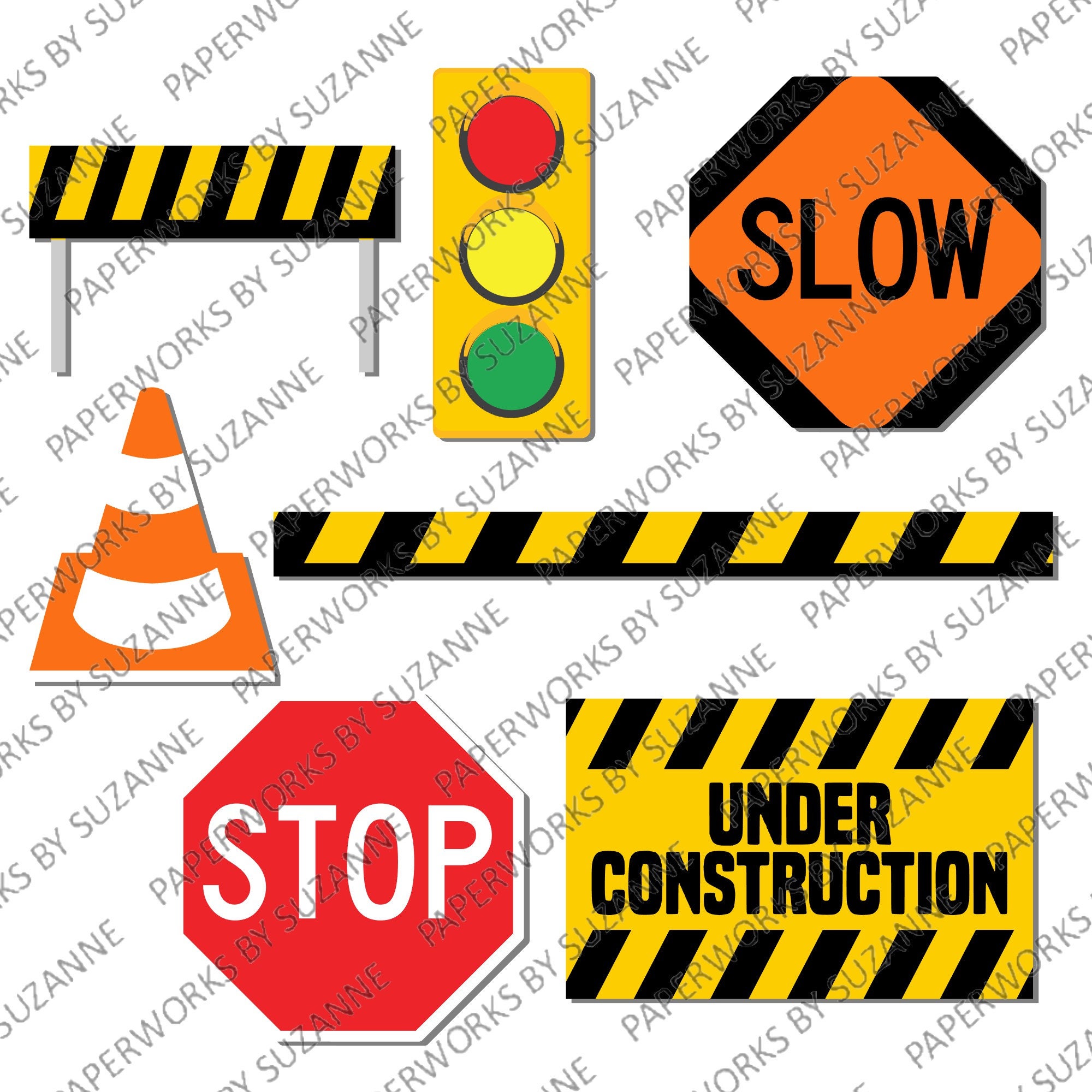 Construction Set .SVG .studio3 .GSP for Silhouette Cricut and | Etsy