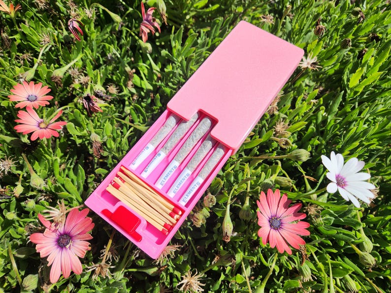 Flamingo Fire Lighter Joint Case - Etsy