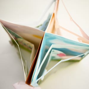 Spring Pop-up Book Template Hand-painted DIY Carousel Book for Easter ...