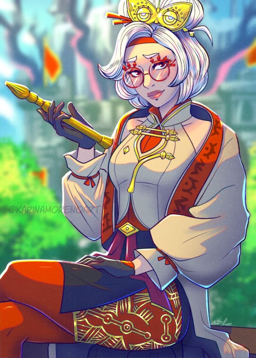 Purah Zelda Tears of the Kingdom Art Print - Etsy UK