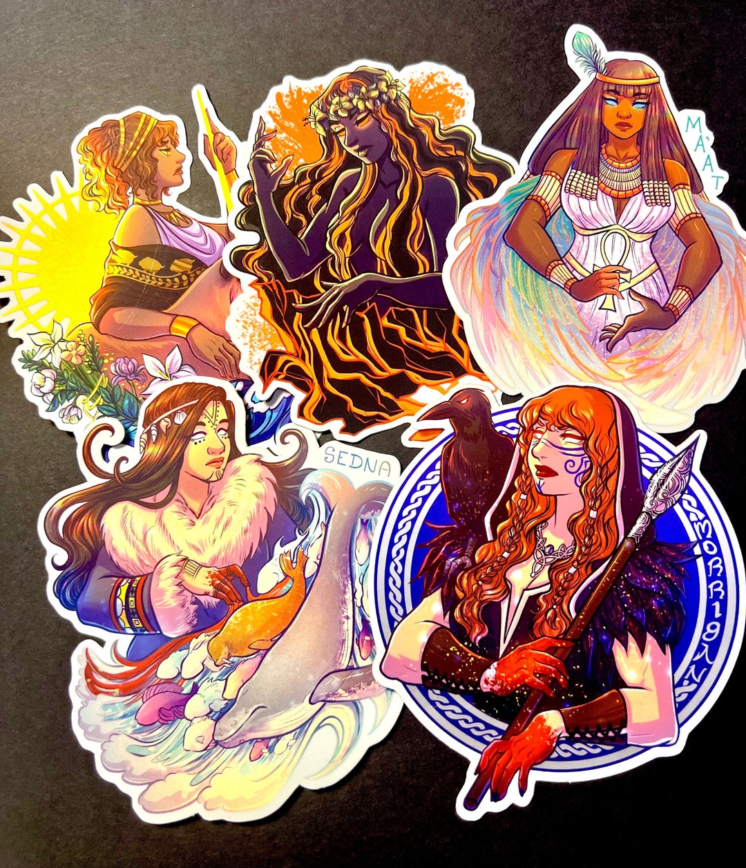 GODDESS STICKER PACK 1 4 Inch Vinyl Stickers - Etsy