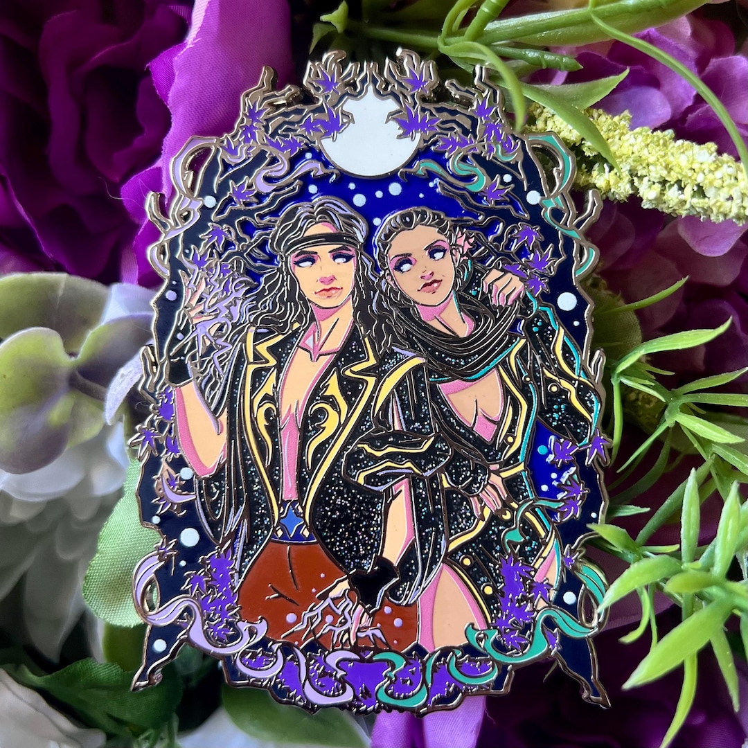 Agatha X Rio - LARGE 3.5 in - Enamel Pin - Etsy