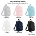 Backpack Child Personalized Name Customizable Nursery Light Blue Star ...
