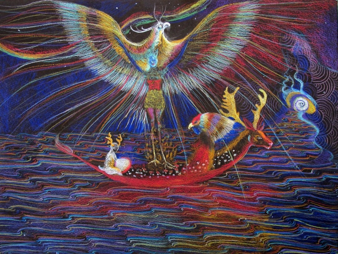 10 Collection Cards: Canoe -esprit Series - Etsy