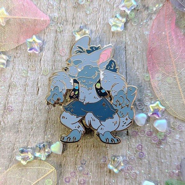 Werewolf Pin - Etsy