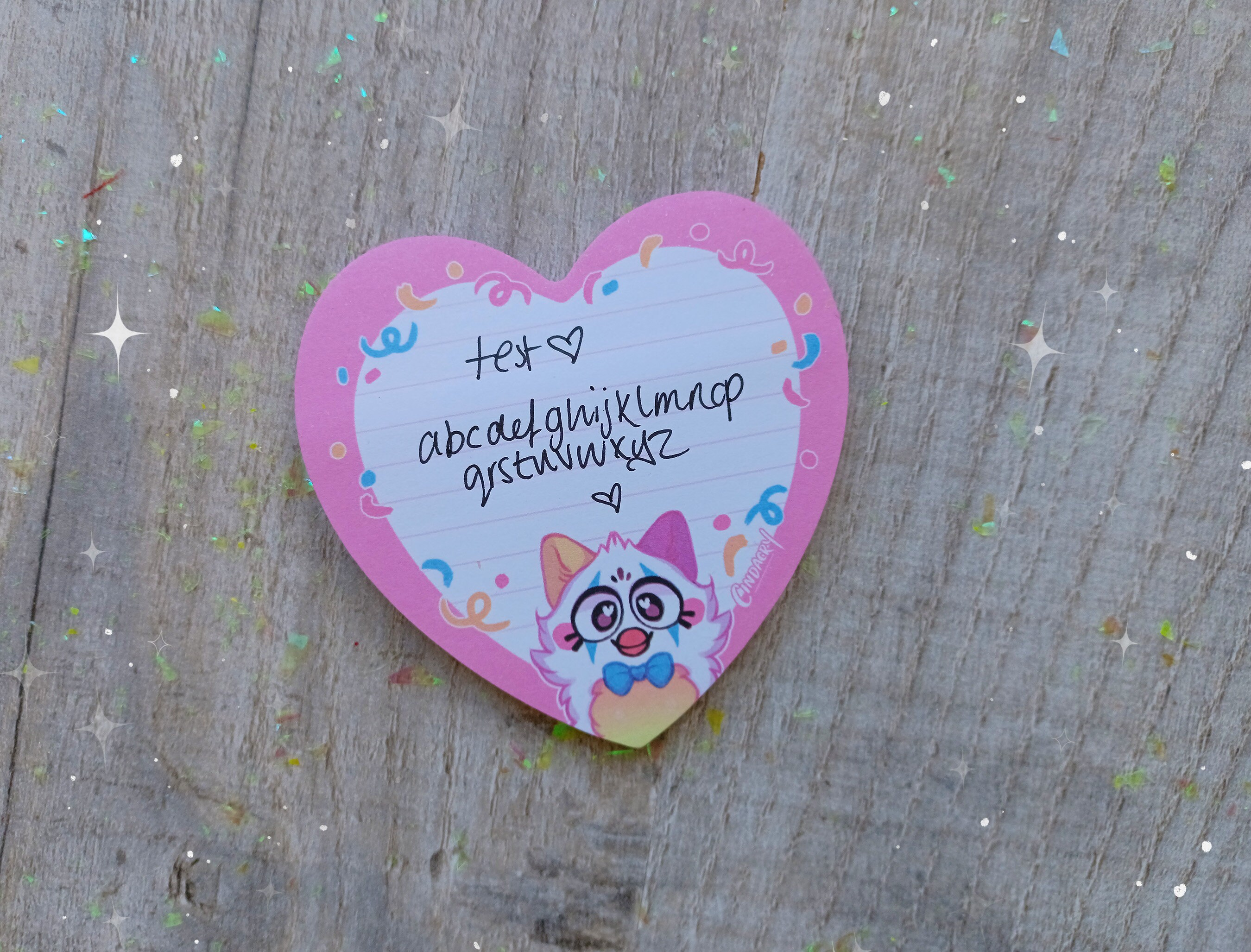 Sticky Notes Party Furby Phat Cute Small Kitsch Notepad - Etsy