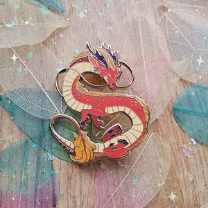 Dragon Hard Enamel Pin Gift Fun Lapel Pin Beast Fantasy - Etsy UK