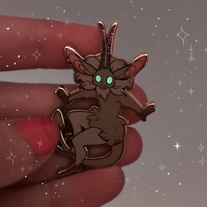 Imp Cryptid Hard Enamel Pin | Kawaii Impy Goblin - Etsy