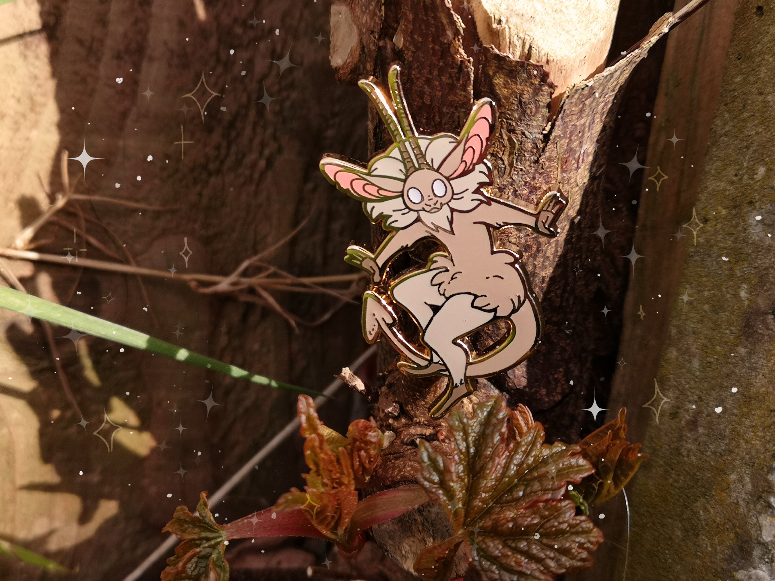 Imp Cryptid Hard Enamel Pin Kawaii Impy Goblin | Etsy