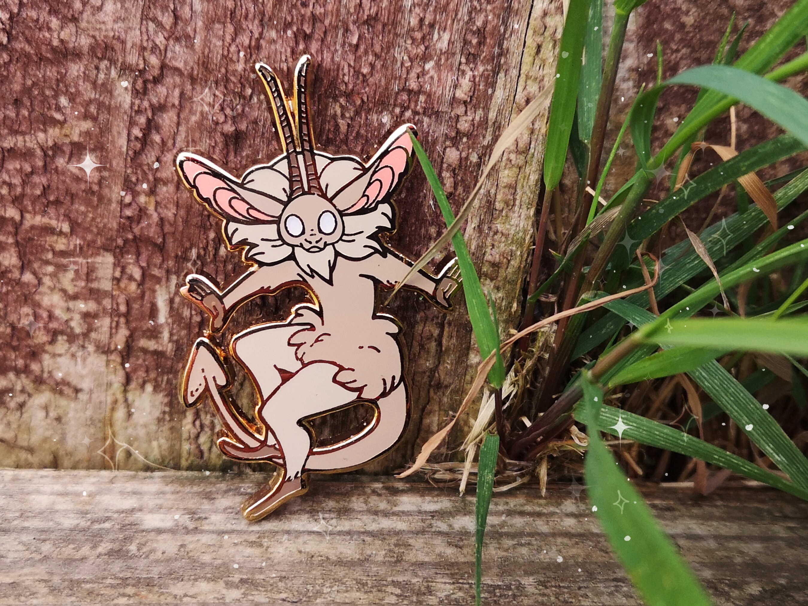 Imp Cryptid Hard Enamel Pin Kawaii Impy Goblin | Etsy