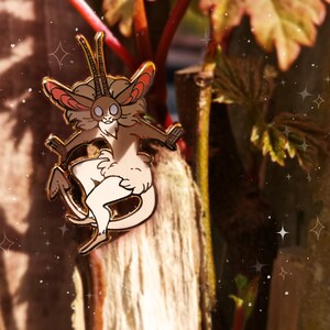 Imp Cryptid Hard Enamel Pin | Kawaii Impy Goblin - Etsy