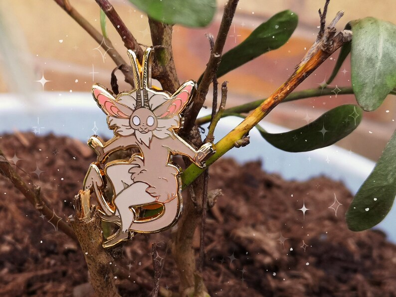 Imp Cryptid Hard Enamel Pin Kawaii Impy Goblin | Etsy