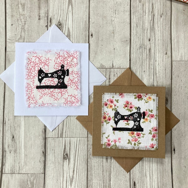 Sewing Machine Card - Etsy
