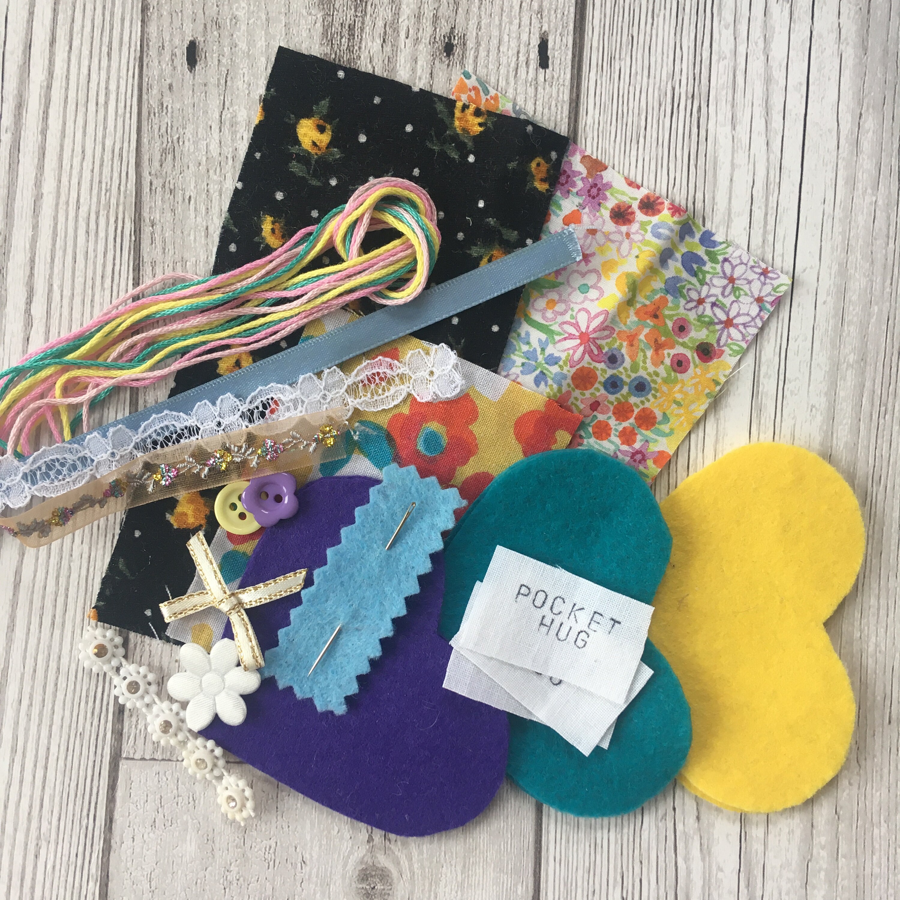 Pocket Hug Craft Kit - Etsy