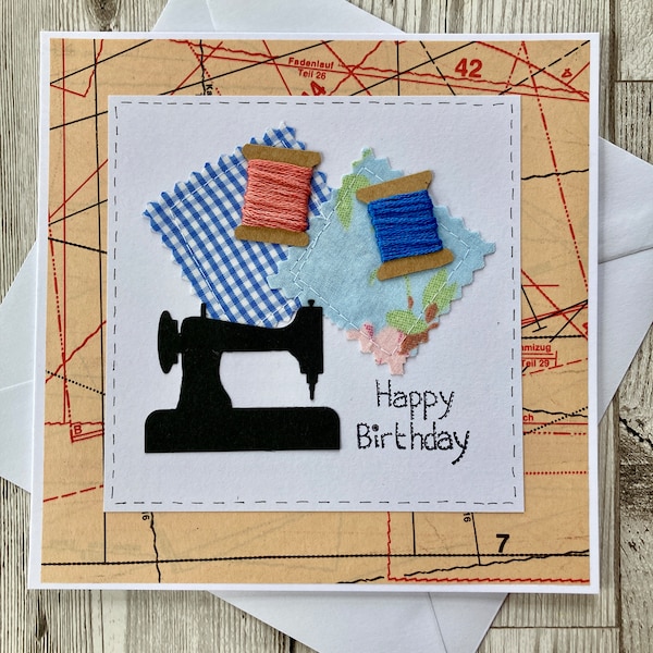 Sewing Card - Etsy