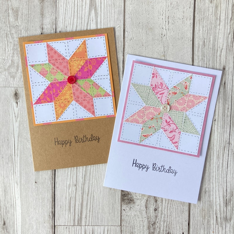 Quilt Card - Etsy