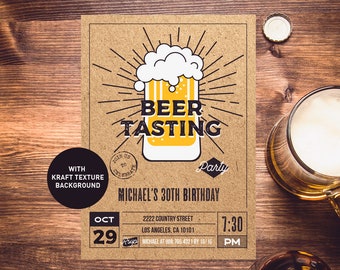 Beer Tasting Party - Etsy