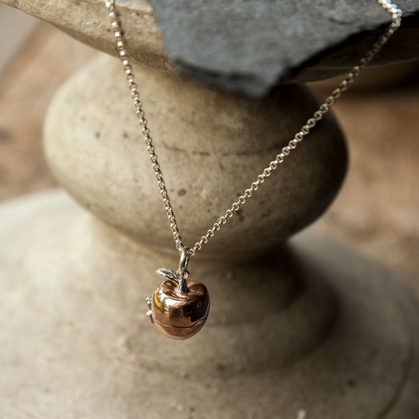 Apple Pendant - Etsy