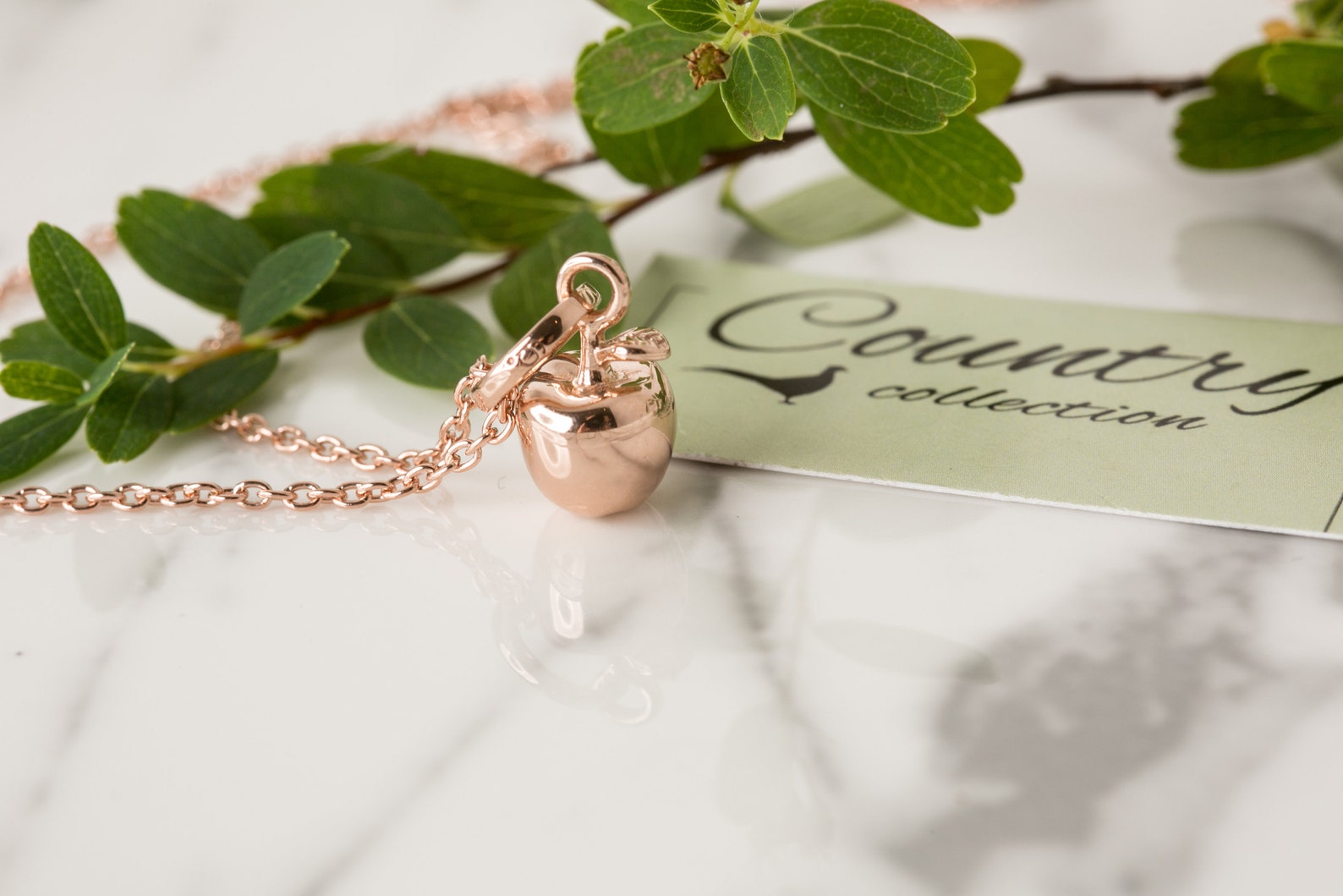 Apple Necklace Fruit Necklace Apple Pendant Apple Charm - Etsy