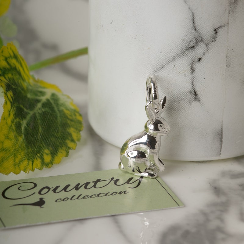 Rabbit Charm - Etsy