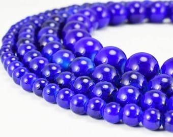 Royal Blue Glass - Etsy