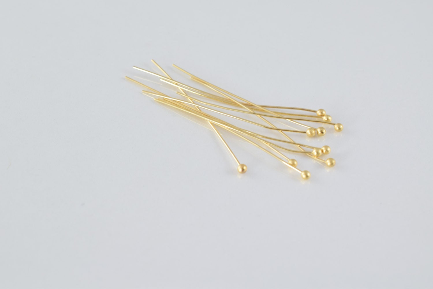 2 Inch Round Head Pin PVD Gold 18k 36mm Thickness 1mm - Etsy