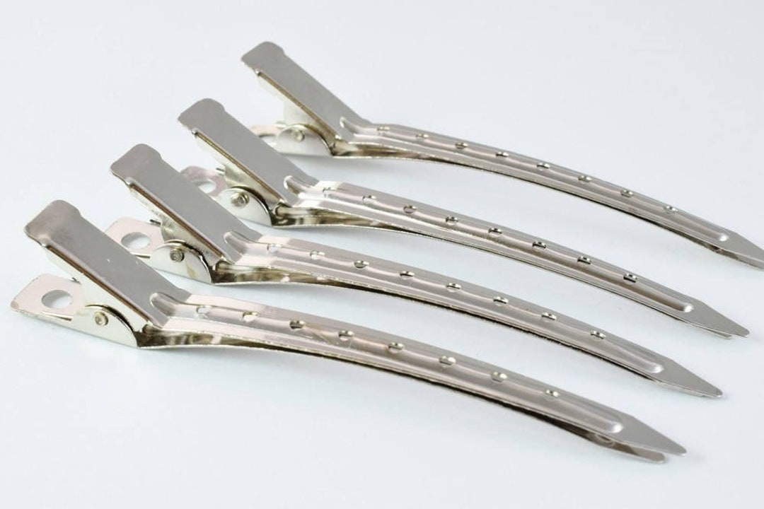 Metal hair clips store