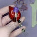 Lip With Phlebotomy Blood Collection Tube Phlebotomist Badge Reel Lab ...
