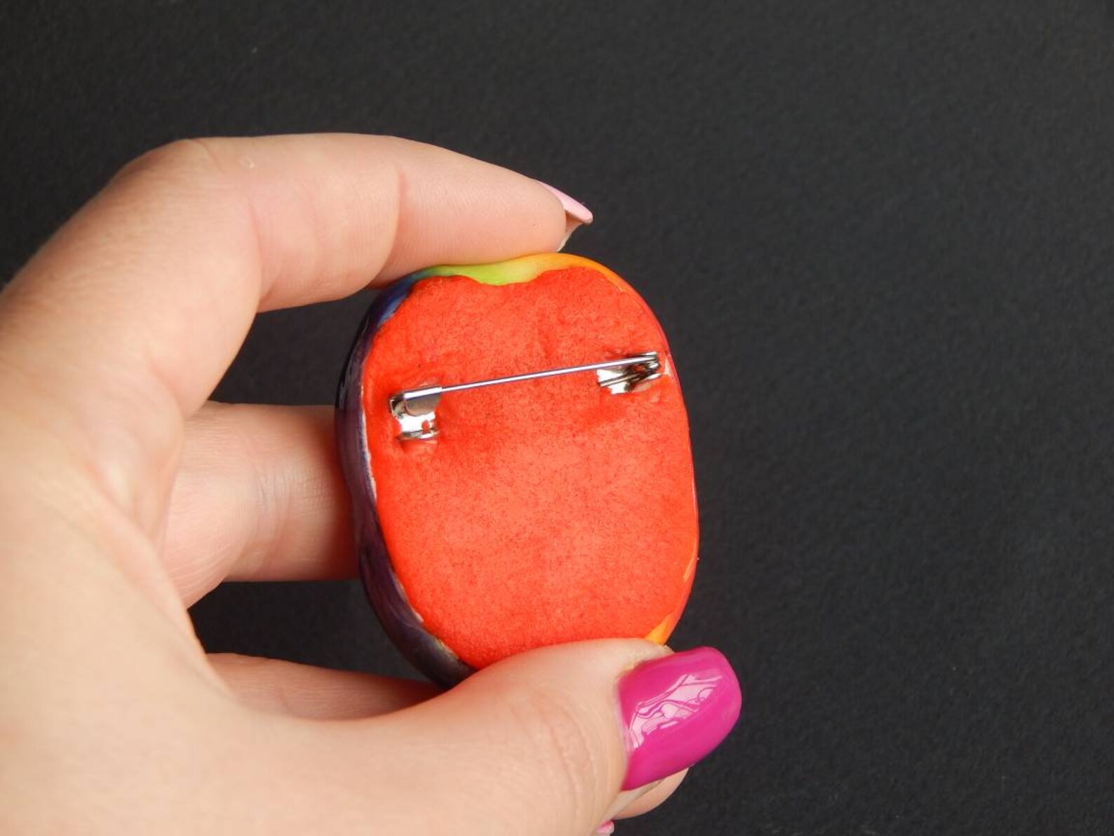 Gay Pride Pin Rainbow Lips Pin Colorful Lips Brooch Gay Pride - Etsy