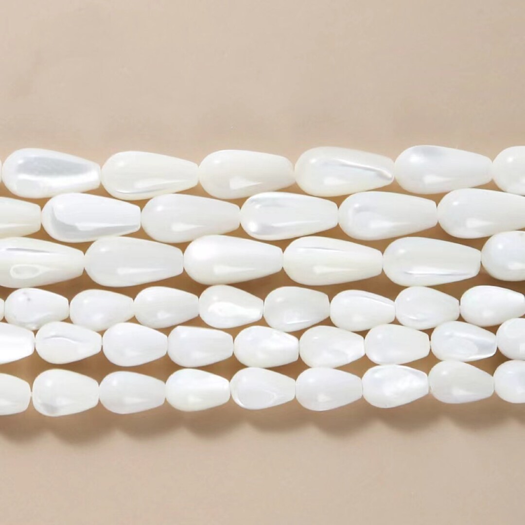 Natural MOP Shell Pearls Teardrop Shape Beads,shell Pearls Beads ...
