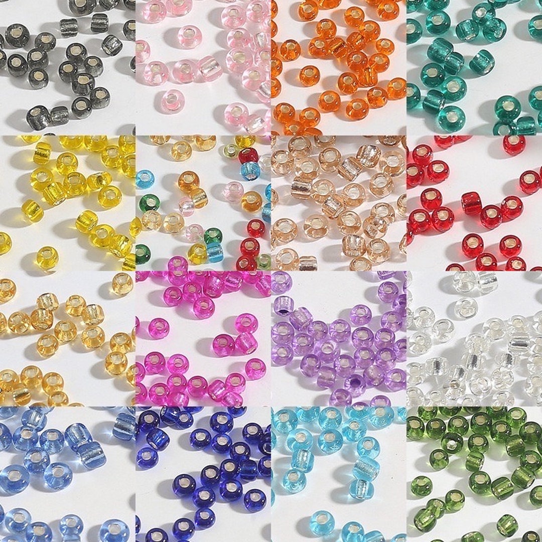 2mm 3mm 4mm Small Size Glass Rice Beads,small Glass Loose Rice Beads ...