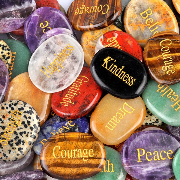 Inspirational Stones - Etsy
