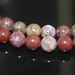 Natural Red Lightning Agate Round Beads,red Lightning Agate Beads,6mm ...