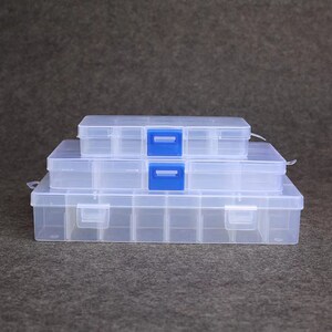 Transparent Jewelry Storange Box,sorting Beads Box,plastic Storange Box ...