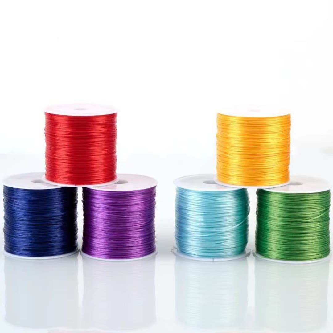 3 Rolls 50m 0.5mm Soft Copper Beading Wire Cord Thread String for ...