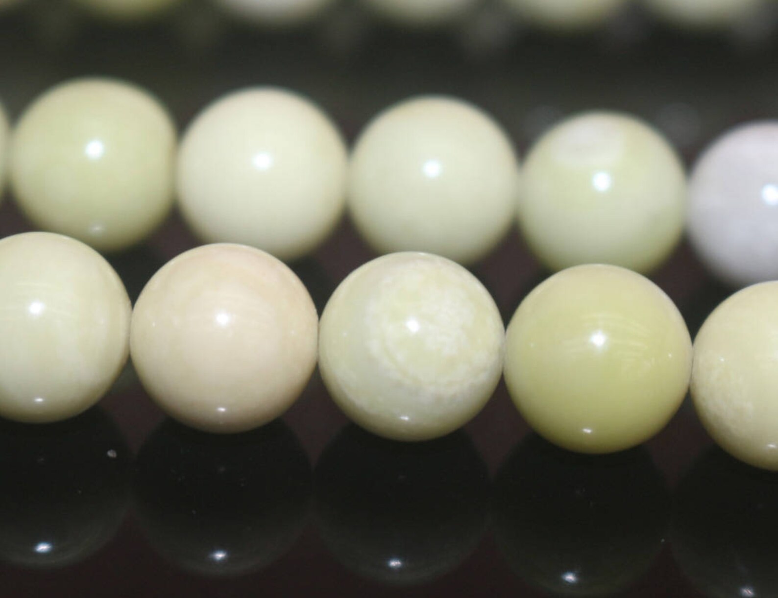 Natural Australia Butter Jasper Round Beadsaustralia Butter - Etsy