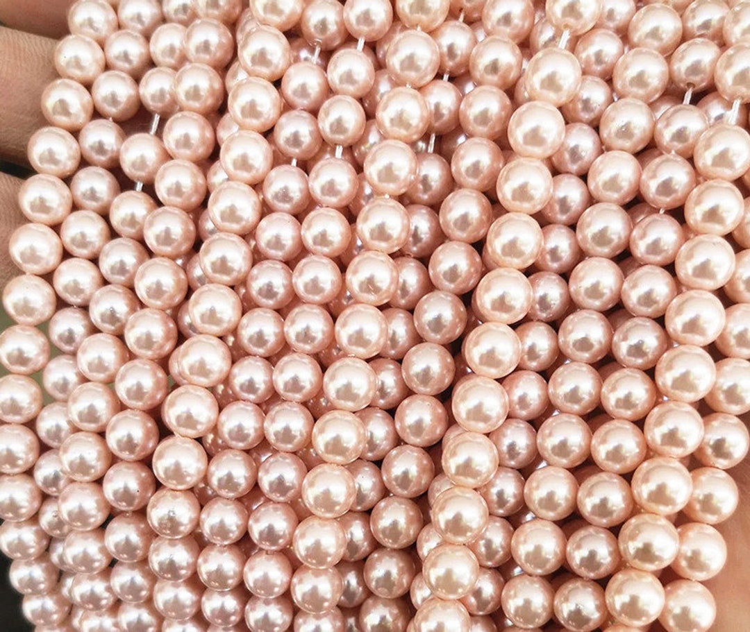 Pink South Sea Shell Pearls Shells Beads,4mm 6mm 8mm 10mm 12mm 14mm ...