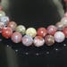 Natural Red Lightning Agate Round Beads,red Lightning Agate Beads,6mm ...