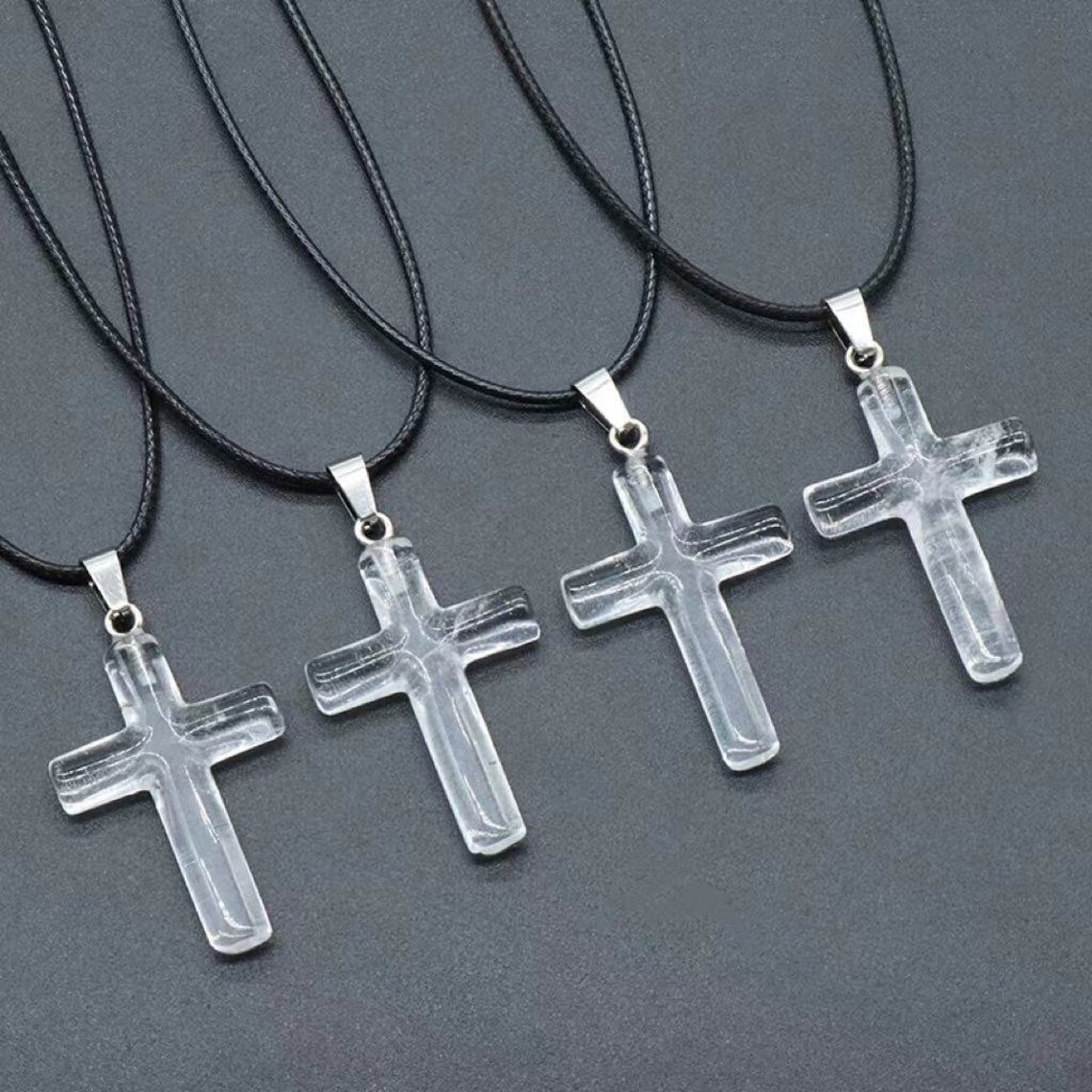Natural Gemstone Cross Shape Pendants,gemstone Necklace Pendants Supply ...