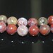 Natural Red Lightning Agate Round Beads,red Lightning Agate Beads,6mm ...