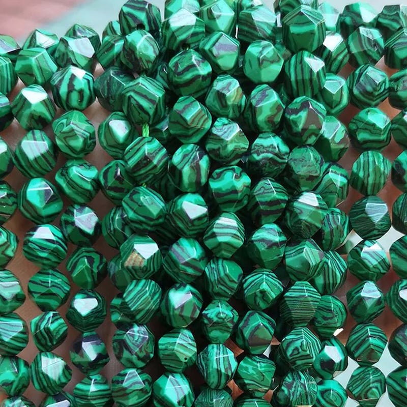 Malachite Beads - Etsy