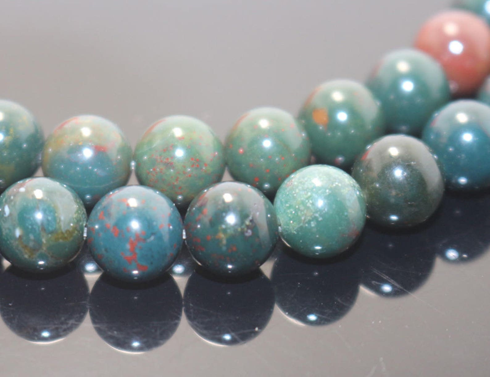 Natural Bloodstone Round Beads,bloodstone Beads,4mm 6mm 8mm 10mm 12mm ...