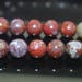 Natural Red Lightning Agate Round Beads,red Lightning Agate Beads,6mm ...