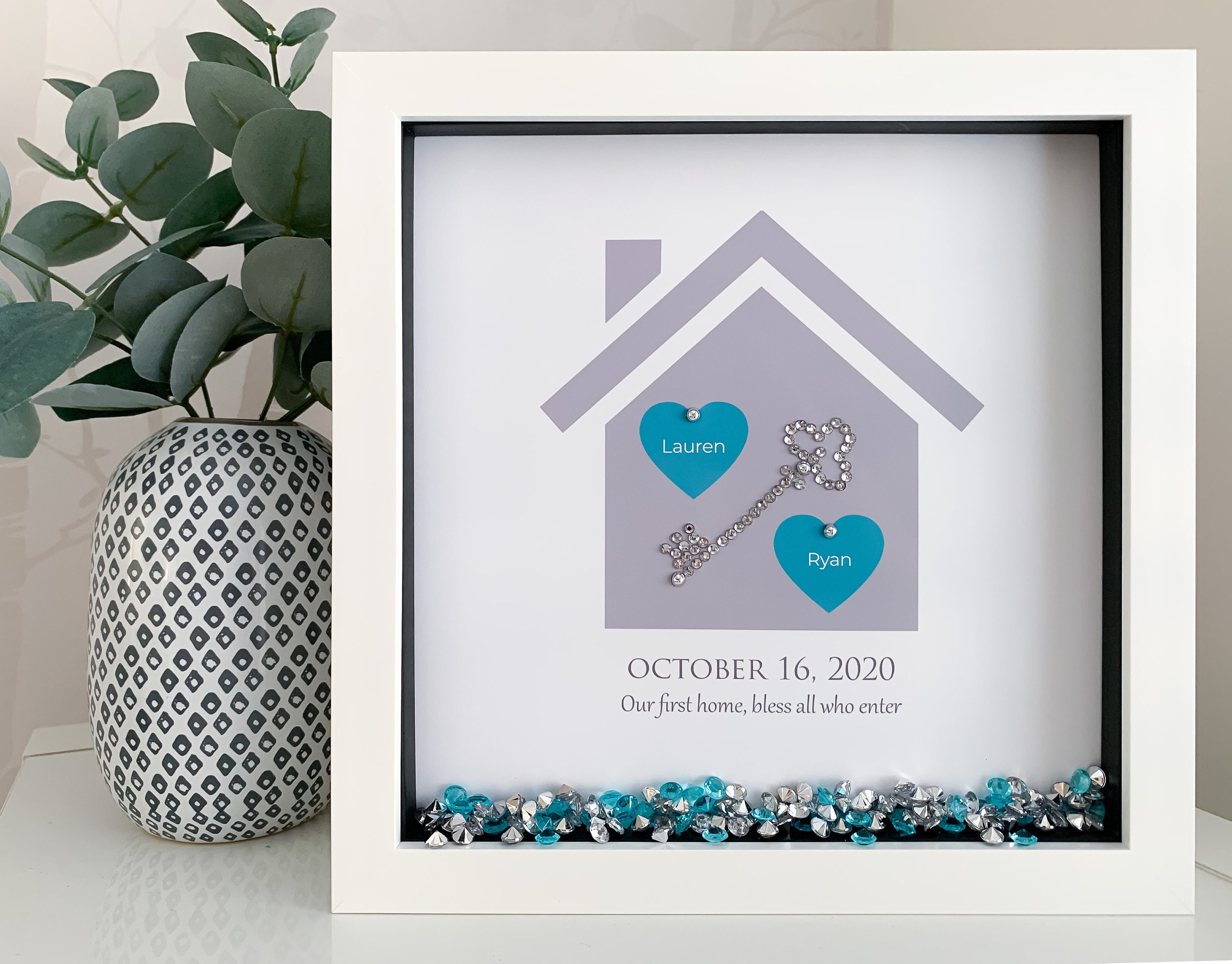 Personalised New Home Frame New Home First Home | Etsy