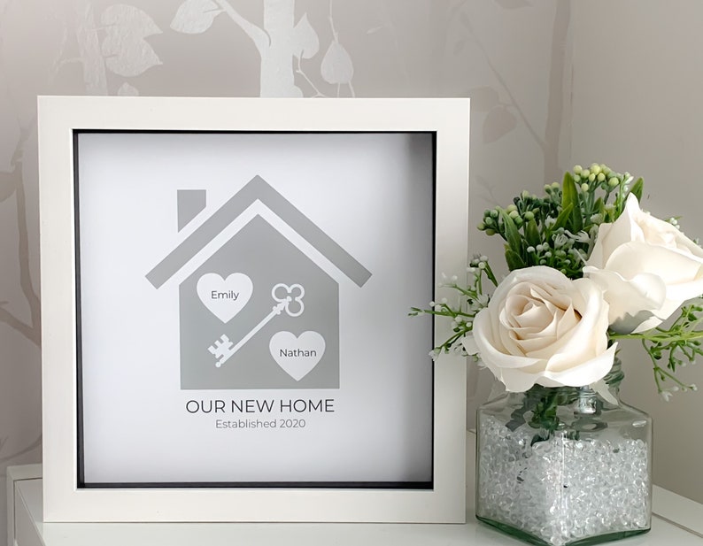 Personalised New Home Frame, New Home, First Home, Housewarming Gift ...